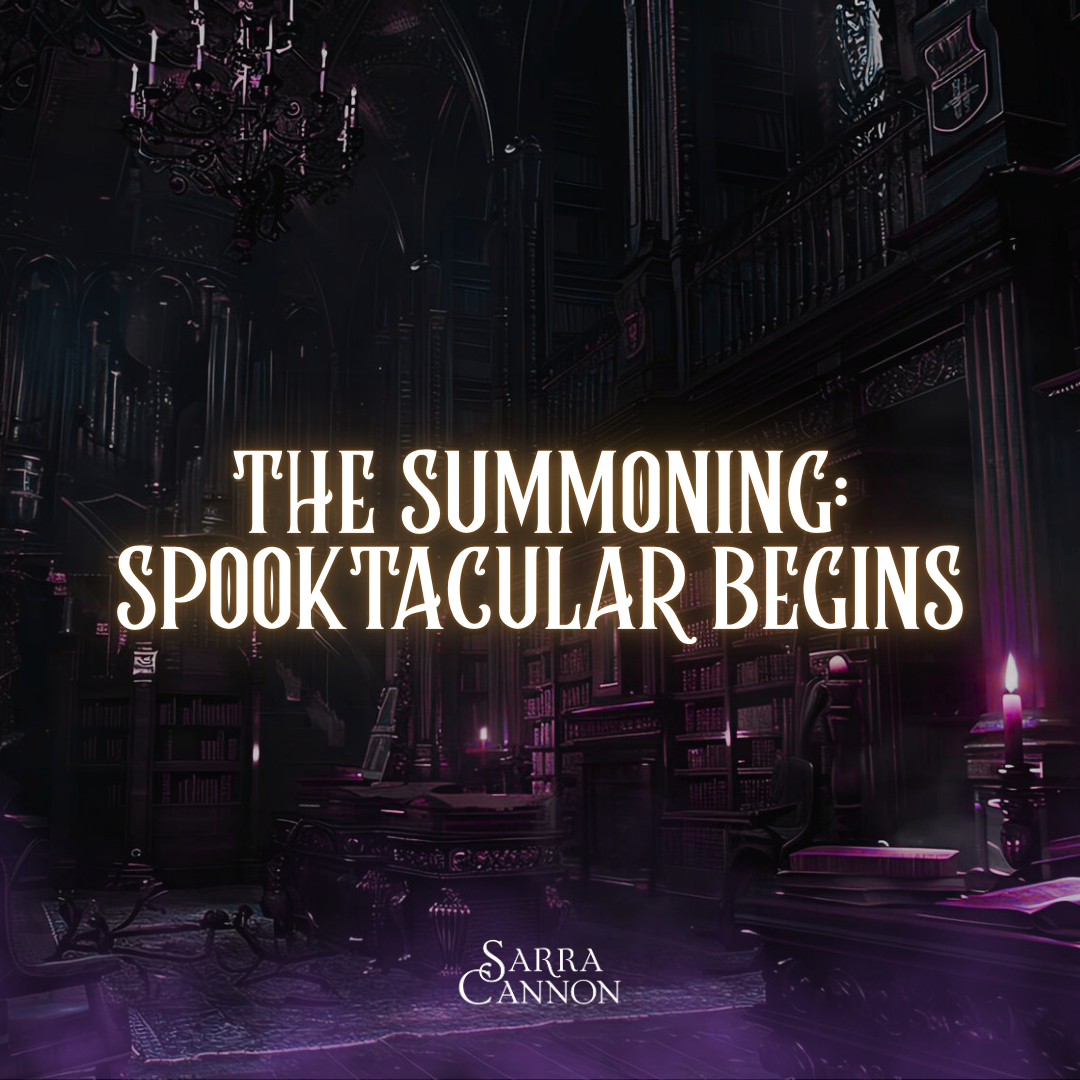 The 2025 Spooktacular Begins Now! | Sarra Cannon
